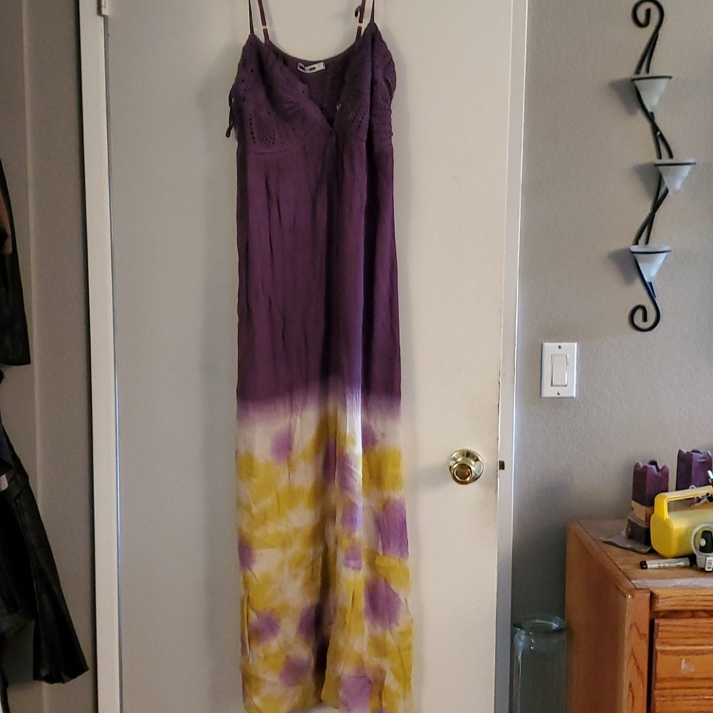 Purple And Yellow Sun Dress Gem